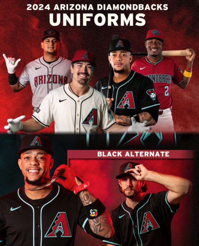 2024 Arizona Diamondbacks Uniforms- New Season, Fresh Look! - SPORTS FEEN
