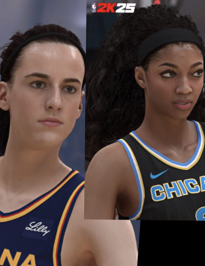 Angel Reese and Caitlin Clark NBA 2K25 Reveal and Game Details ...