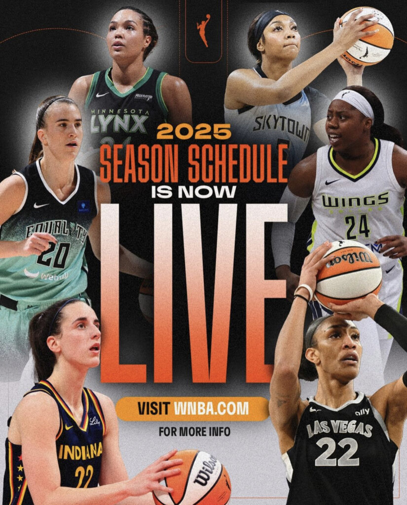 2025 WNBA Schedule: Commissioner’s Comments on the Upcoming Season ...